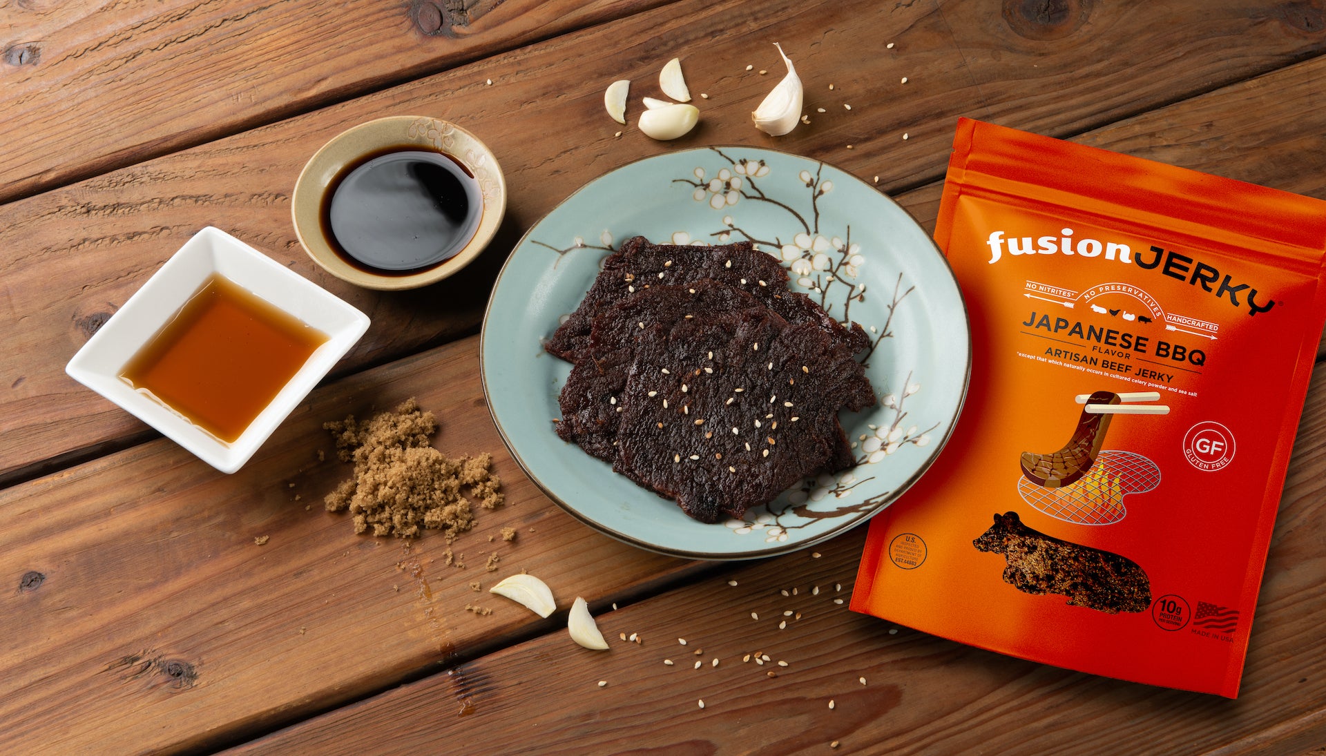 Snack Guru - Japanese BBQ Beef Jerky (All Natural, Gluten-free)