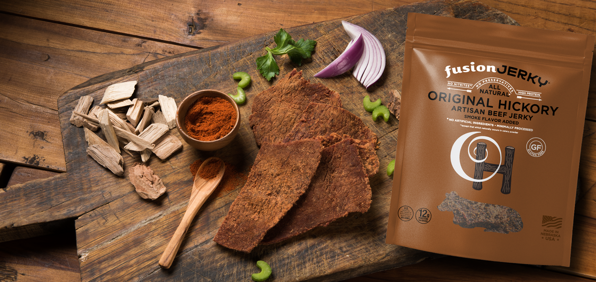 Snack Guru - Original Hickory Beef Jerky (All Natural, Gluten-free)